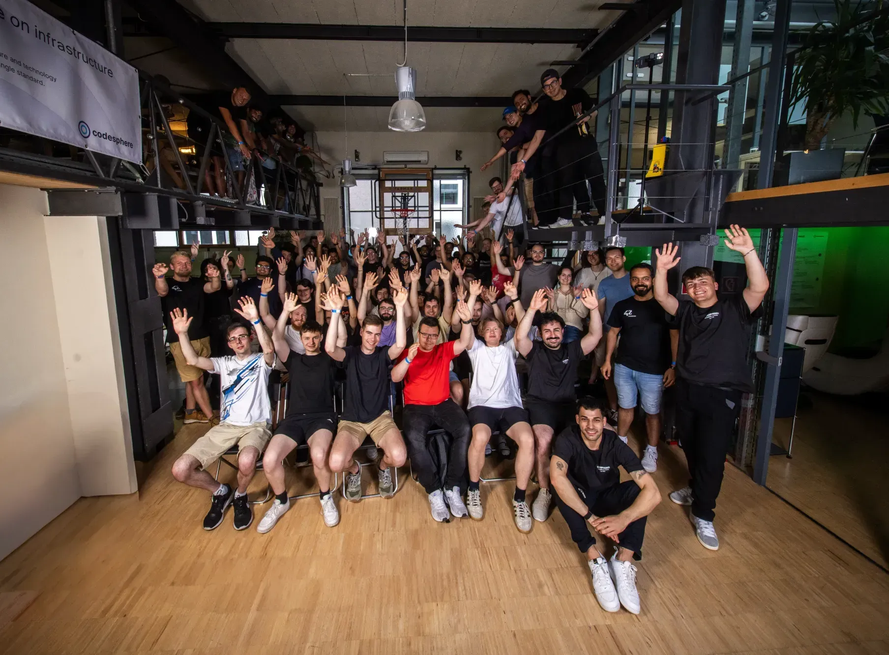 Inside the {Tech: Europe} AI Hackathon at Codesphere HQ